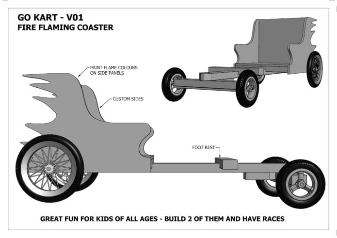 Billy Cart / Go Cart V01 (perfect awesome fun) - EzeBuilt