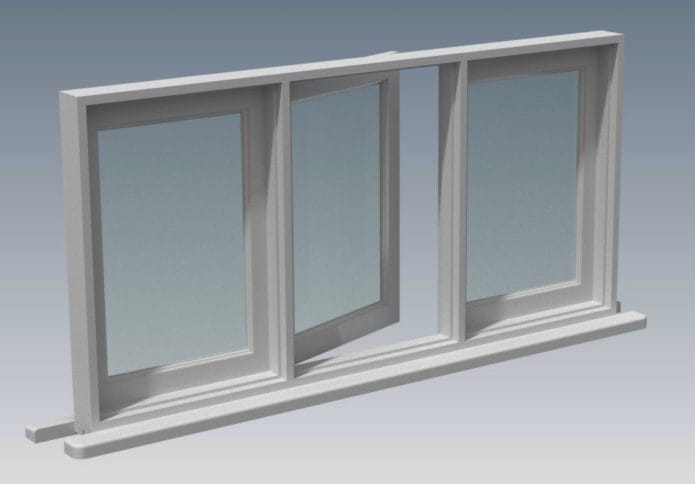 Triple Casement Windows V01 - Excellent money saver - EzeBuilt